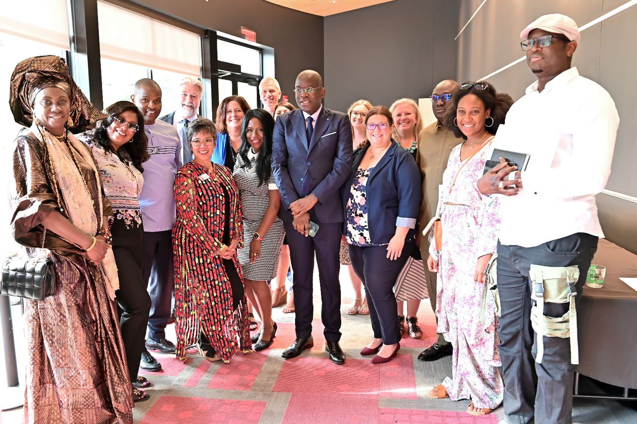 Coopération : Aliou Sow en visite de travail aux USA – Secrétariat d ...